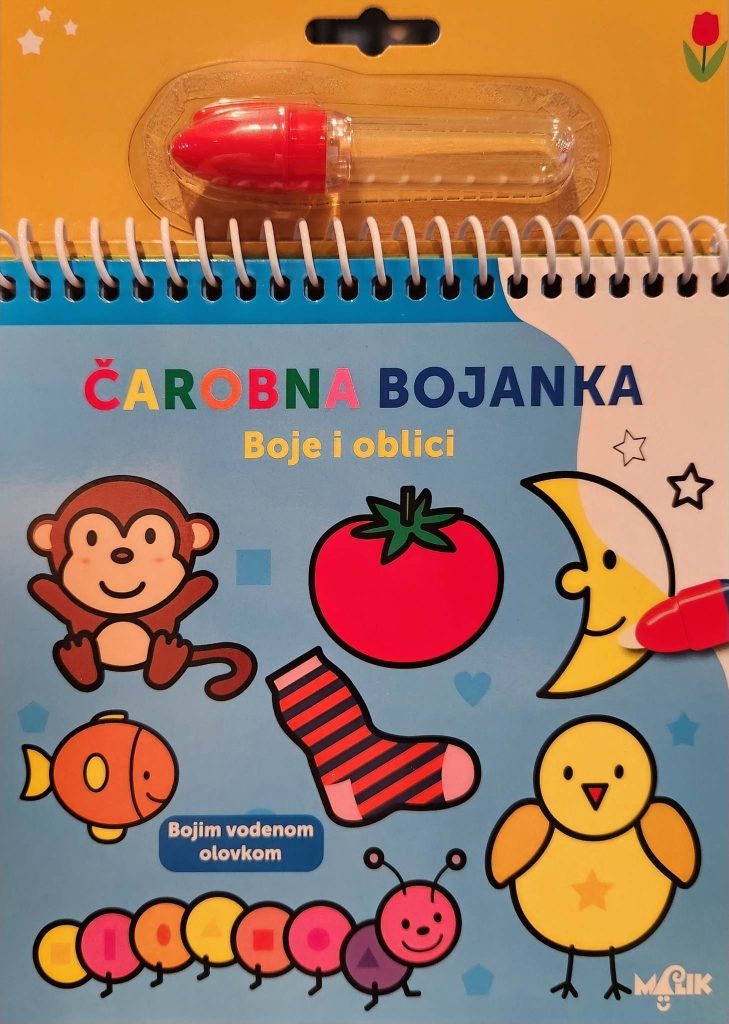 Čarobna bojanka – Boje i oblici (MA) | myBook