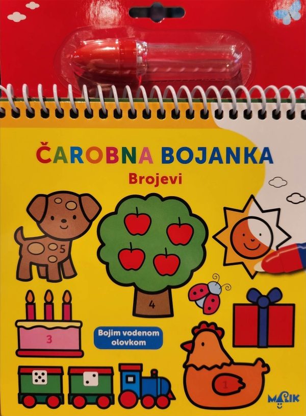Čarobna bojanka – brojevi (MA) | myBook