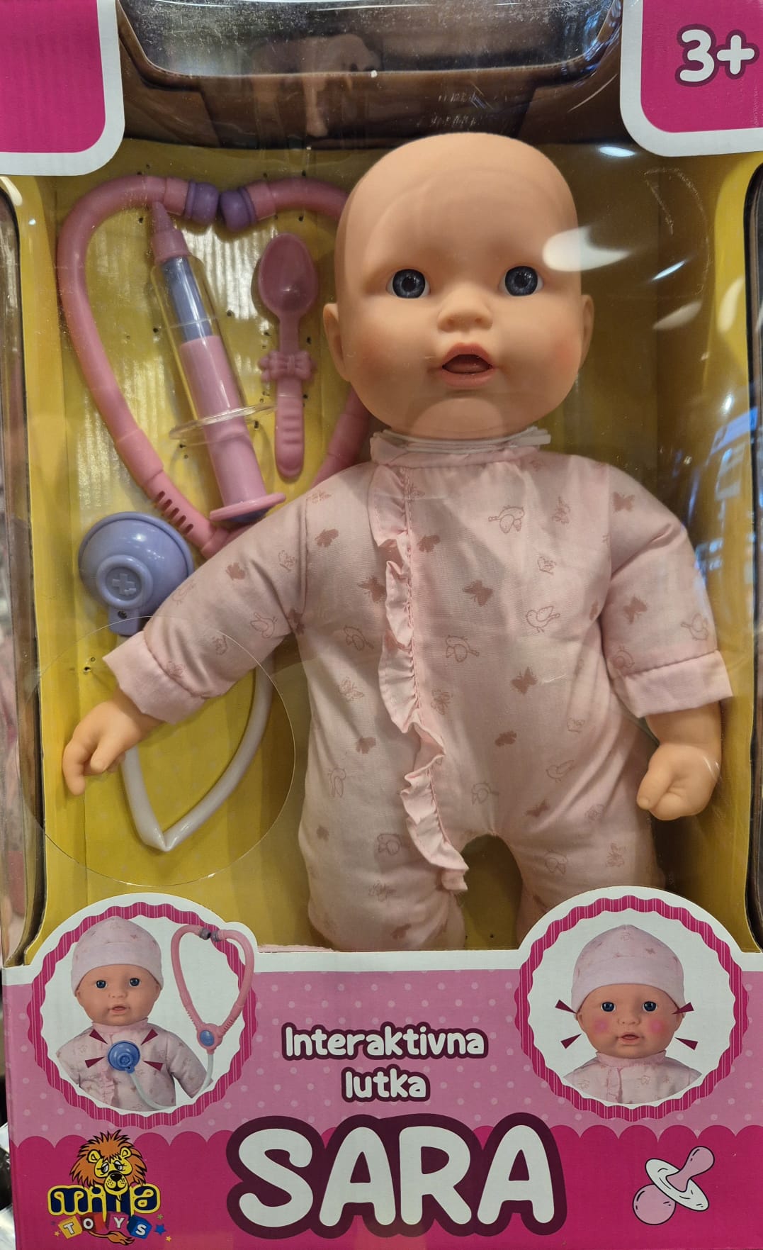 Interaktivna lutka – beba Sara | myBook