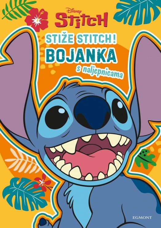 Stitch – Stiže Stitch – Bojanka s naljepnicama | myBook